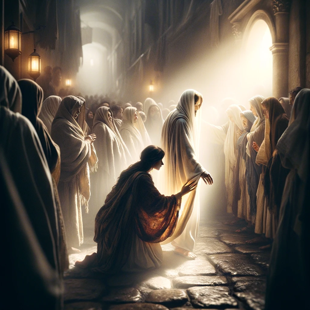 Miracle At The Margins The Woman Who Touched Jesus Gethsemane Mercy